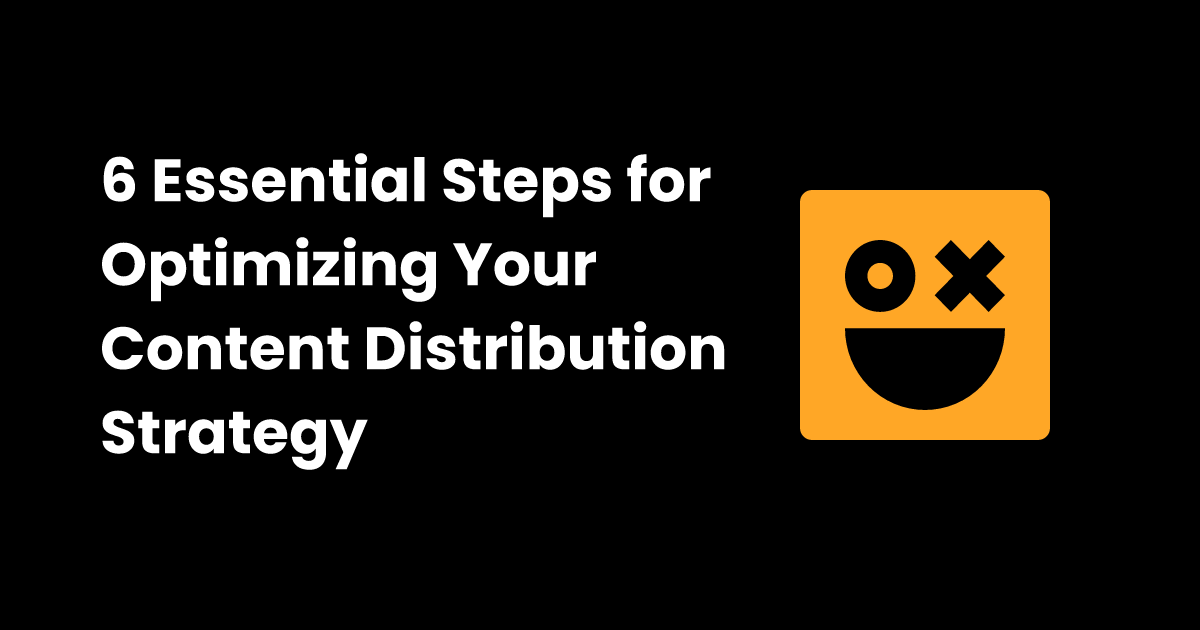 Content distribution checklist | checklist.gg