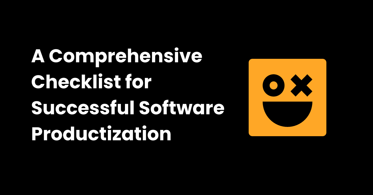Software productization checklist | checklist.gg