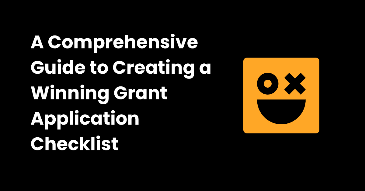 Grant application checklist | checklist.gg