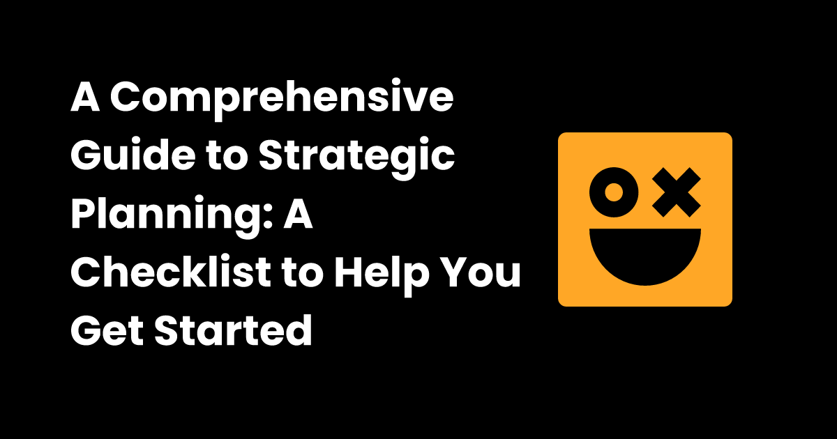 Strategic planning checklist | checklist.gg