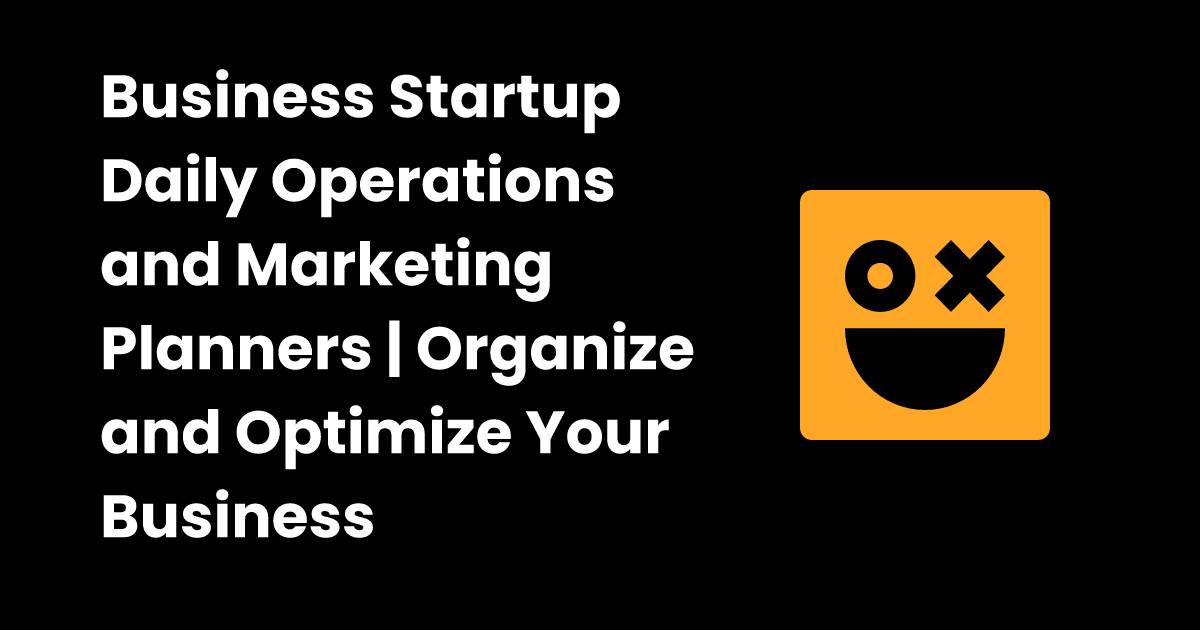 Business Startup Daily Operations and Marketing | checklist.gg