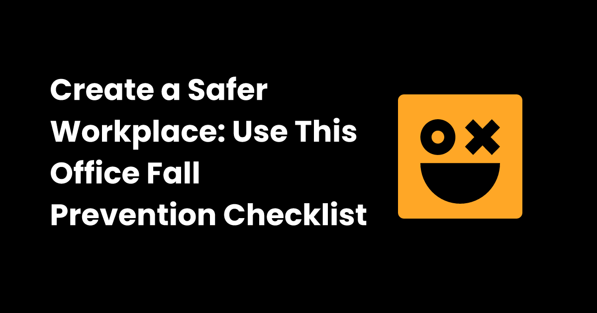 Office fall prevention checklist | checklist.gg