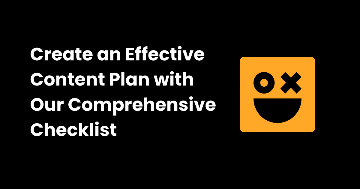 Content planning checklist | checklist.gg
