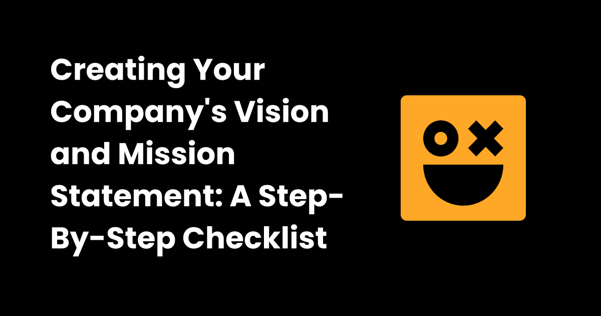 Vision and mission statement checklist | checklist.gg