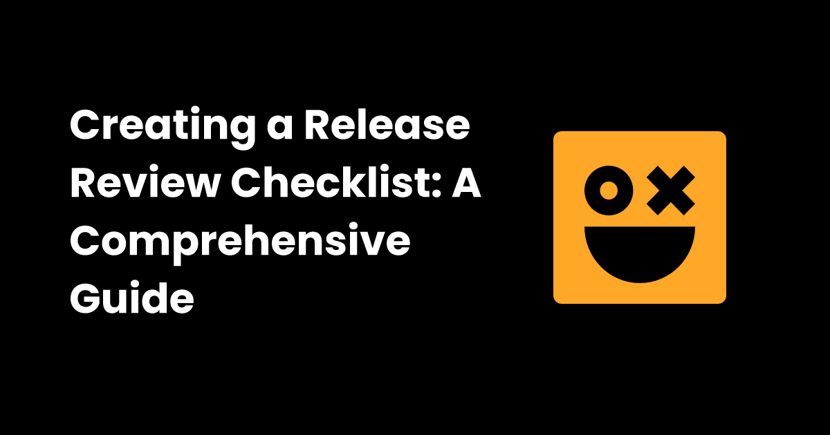 Release review checklist | checklist.gg