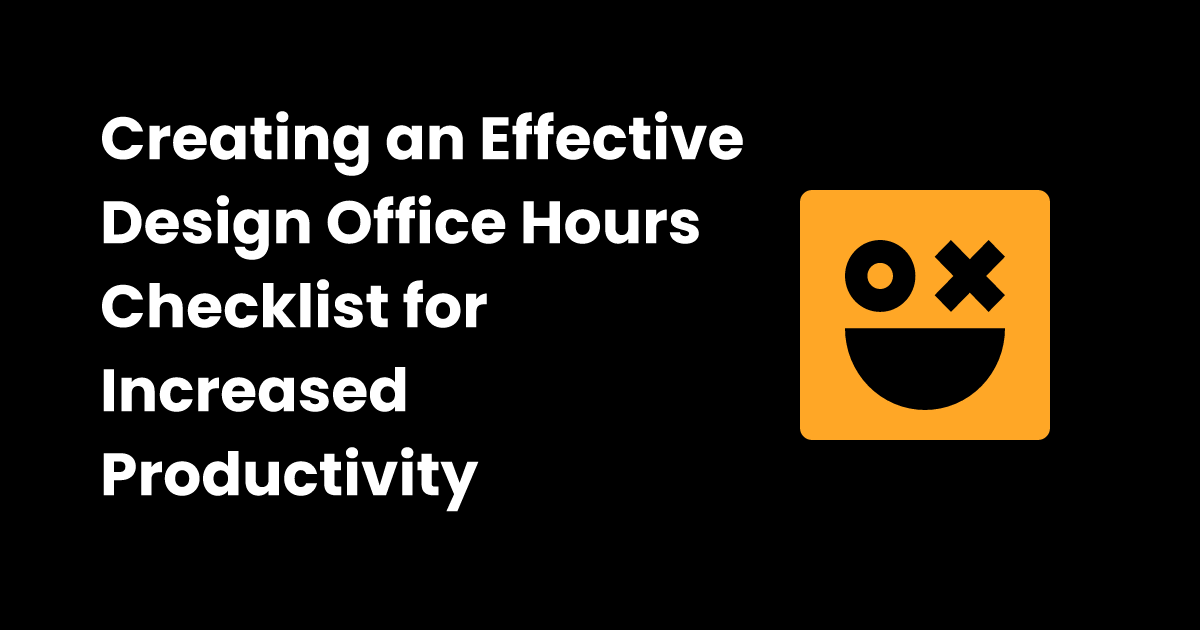Design office hours checklist | checklist.gg