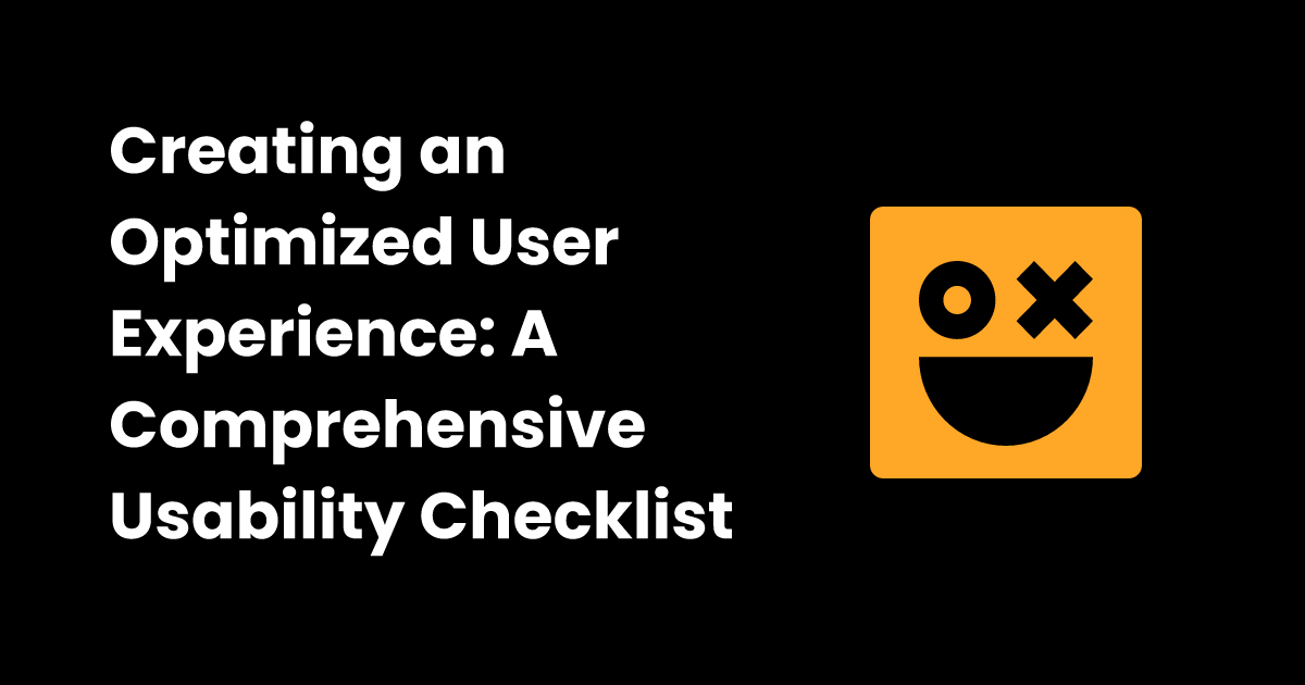 User experience and usability checklist | checklist.gg
