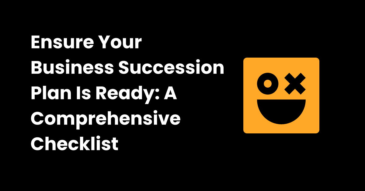 Business succession planning checklist | checklist.gg