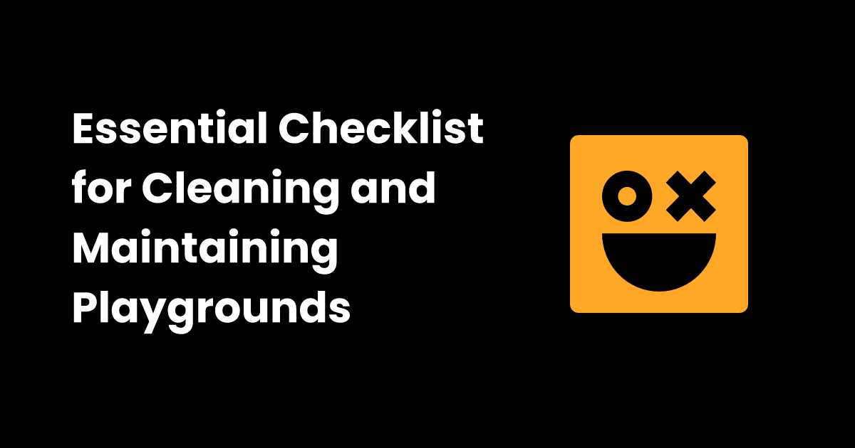Playground cleaning checklist | checklist.gg