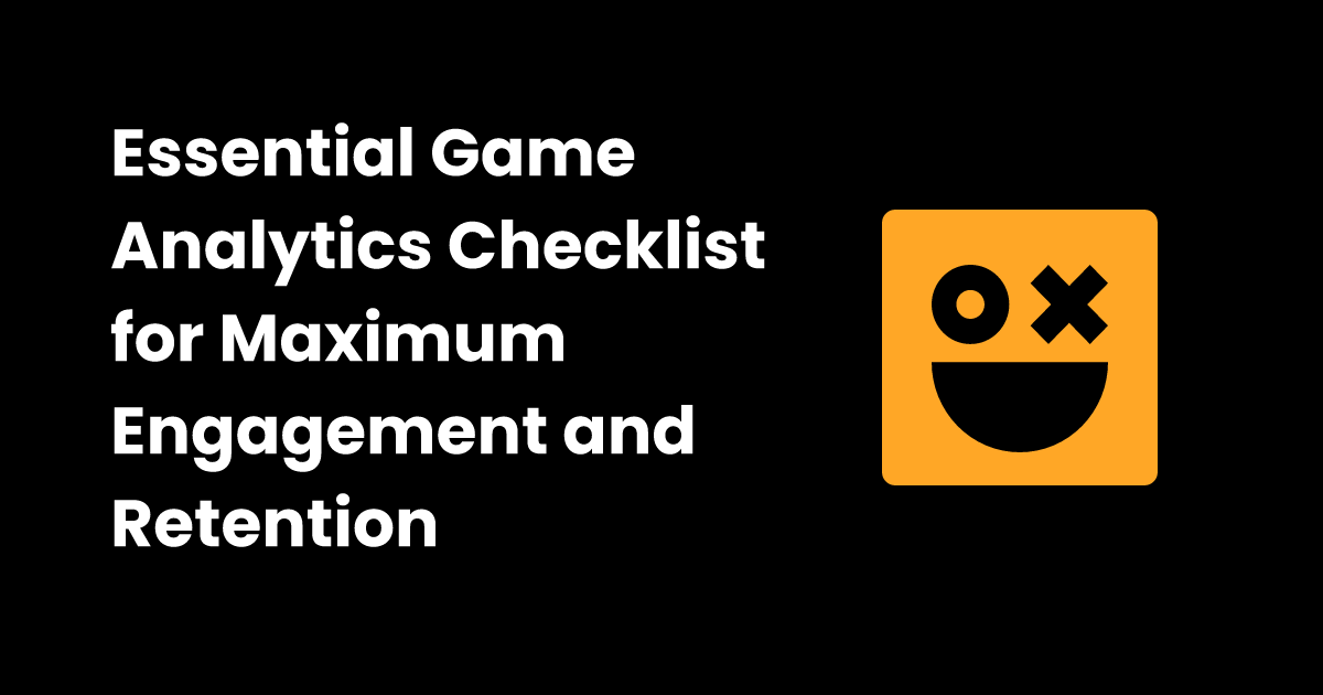 Game Analytics Checklist Checklistgg