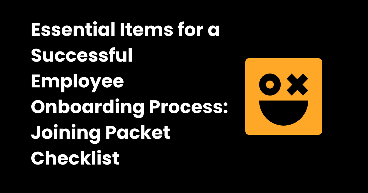 Employee joining packet checklist | checklist.gg
