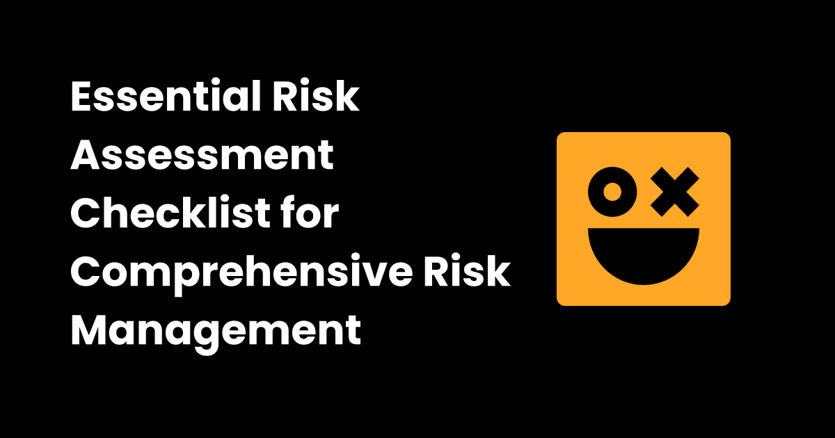Risk assessment checklist | checklist.gg