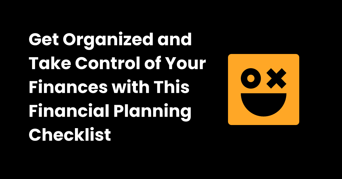 Financial planning checklist | checklist.gg