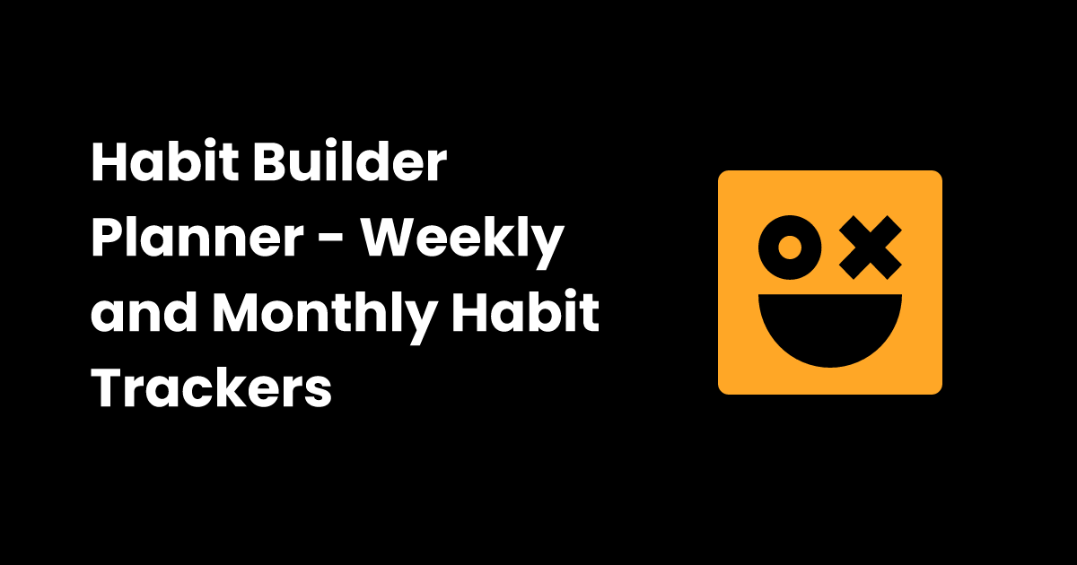 Habit Builder Planner | checklist.gg