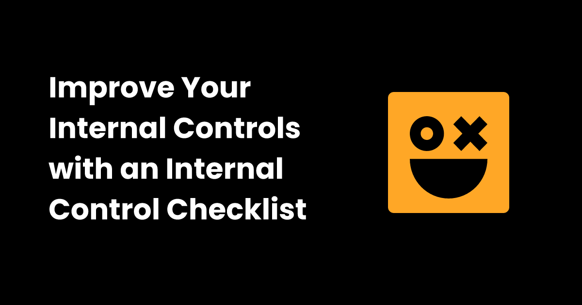 Internal control checklist | checklist.gg