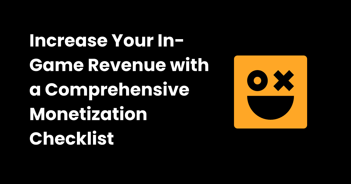 Game monetization checklist | checklist.gg