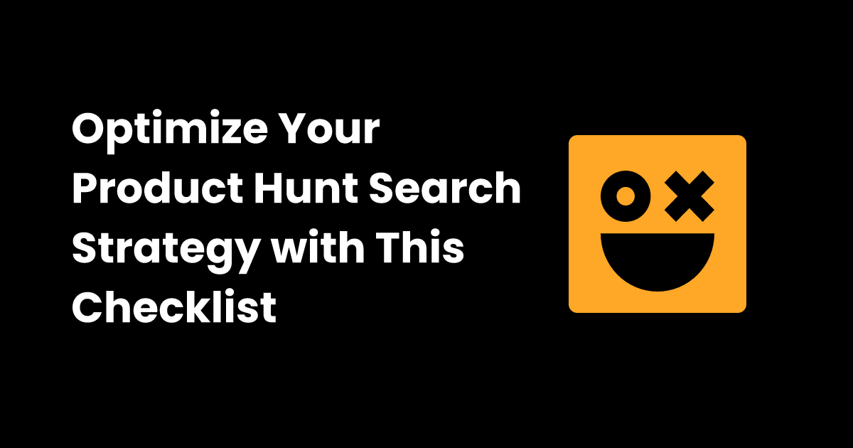 Product hunt search engine optimization checklist | checklist.gg