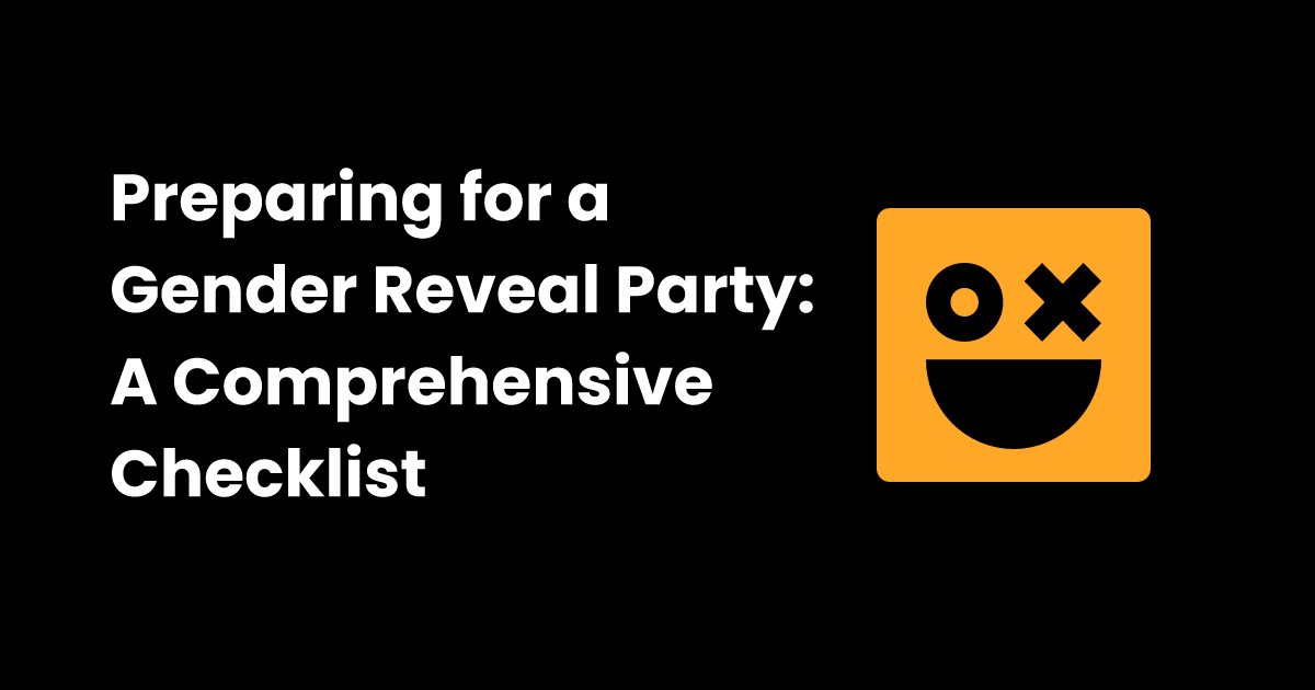 Gender reveal checklist | checklist.gg