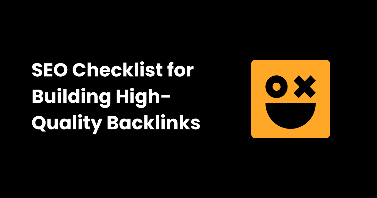 Seo backlink analysis checklist | checklist.gg