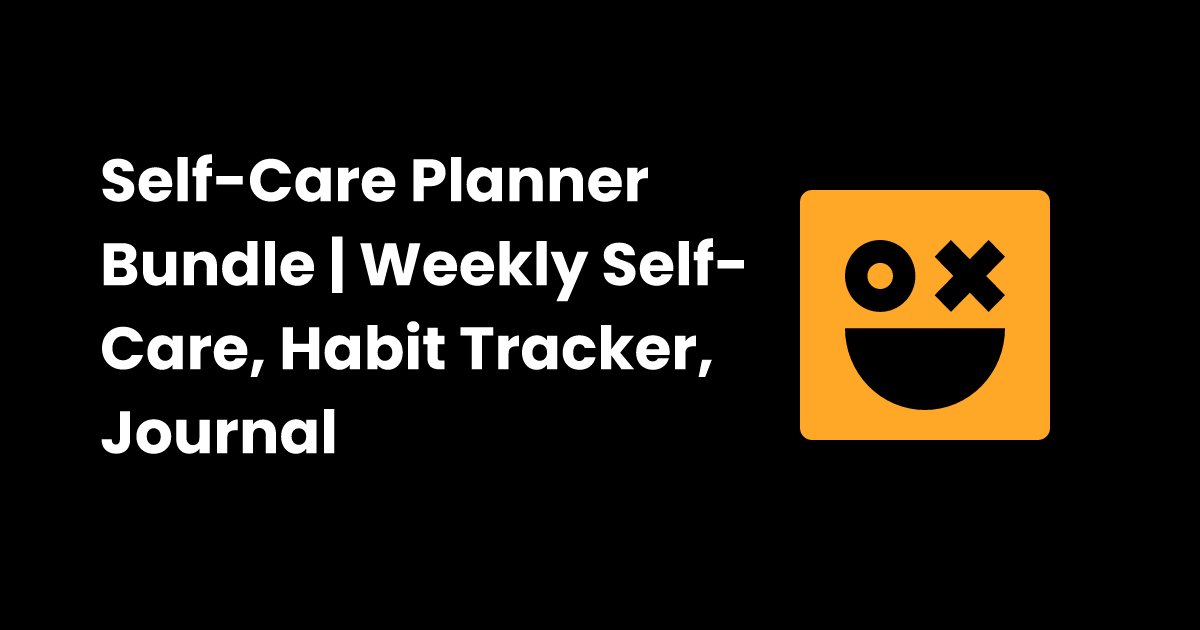 Self-Care Planner | checklist.gg