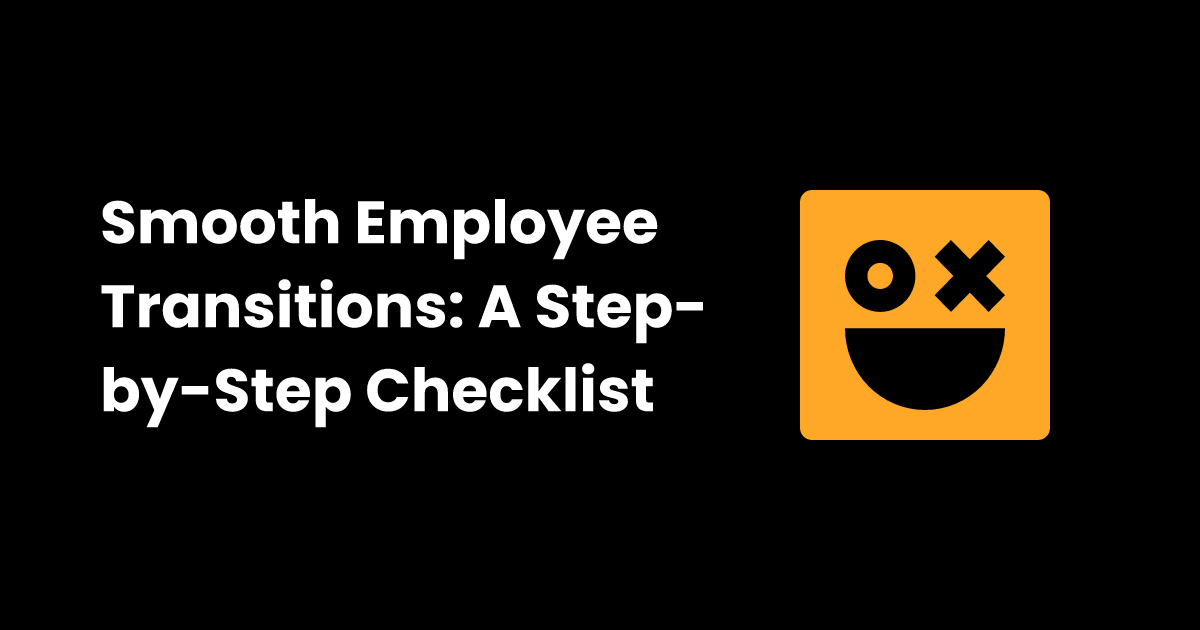 Employee transition checklist | checklist.gg
