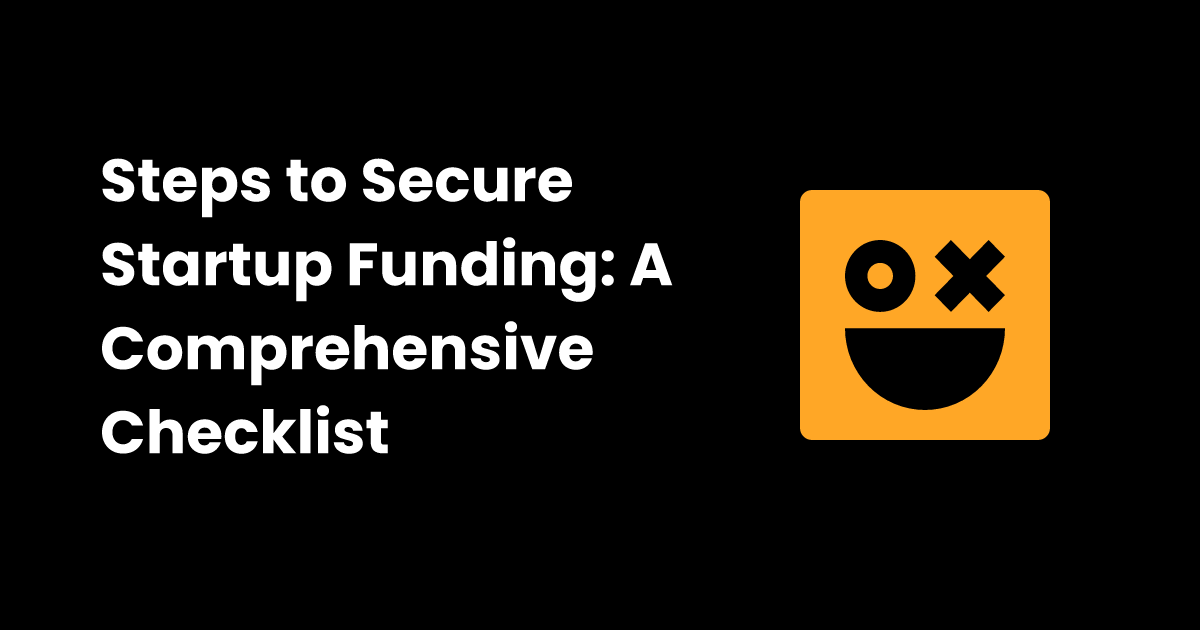 Startup funding checklist | checklist.gg