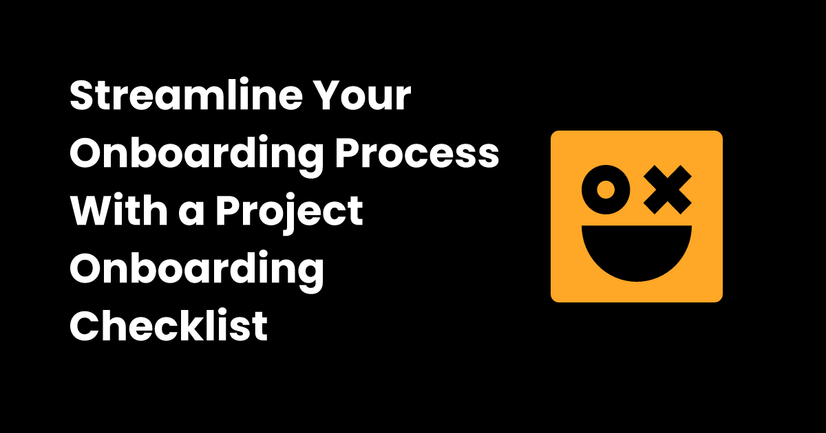 Project onboarding checklist | checklist.gg