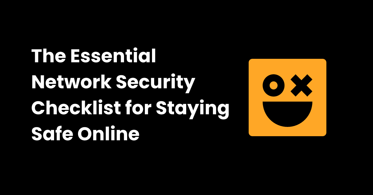 Network security checklist | checklist.gg