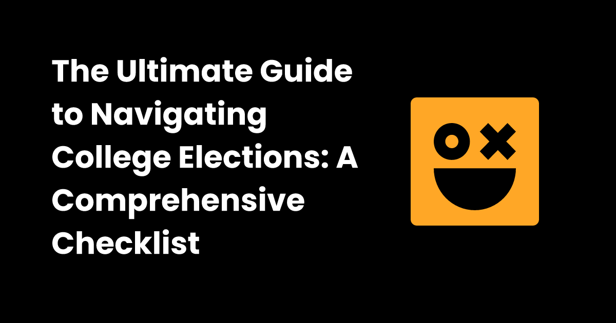 College election checklist