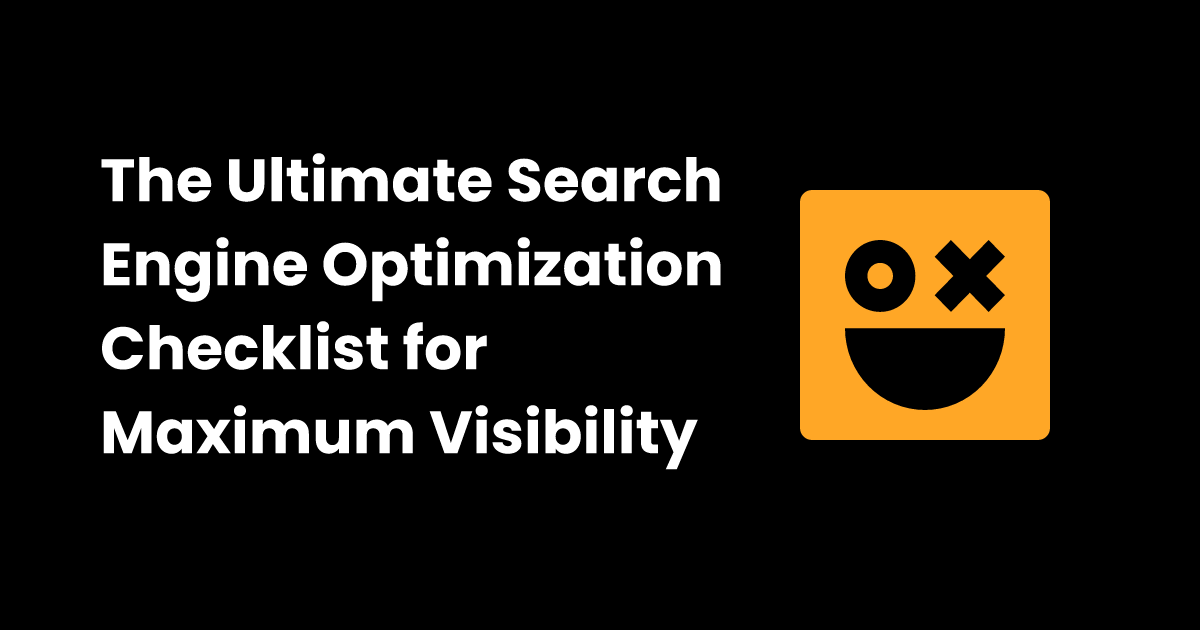 Search engine optimization checklist | checklist.gg